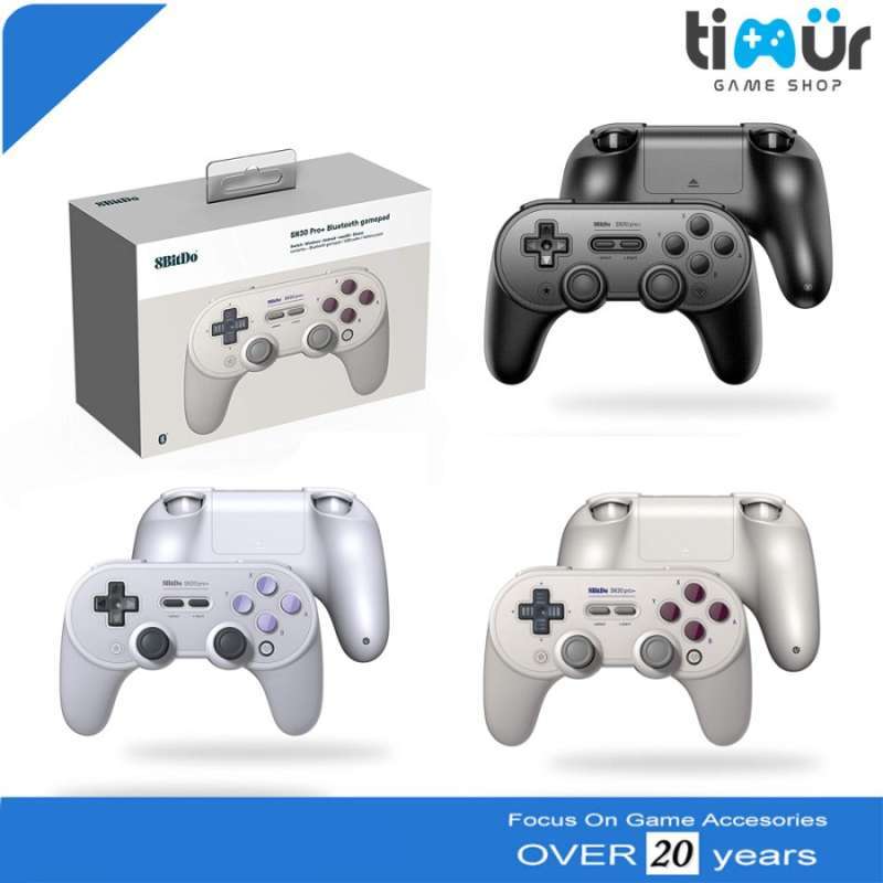 Jual Stick Stik 8bitdo SN30 PRO+ Plus Controller Wireless Gamepad ...