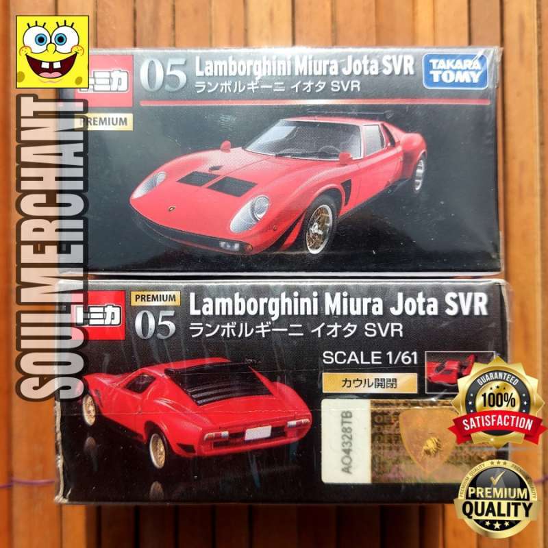 Jual Tomica Premium 05 Lamborghini Miura Jota Svr - Original Takara Tomy Di Seller Soulmerchant ...