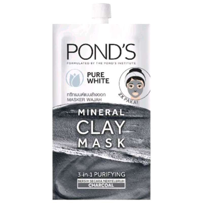 Jual Ponds Pure White Mineral Clay Mask di Seller vickystoreid ...