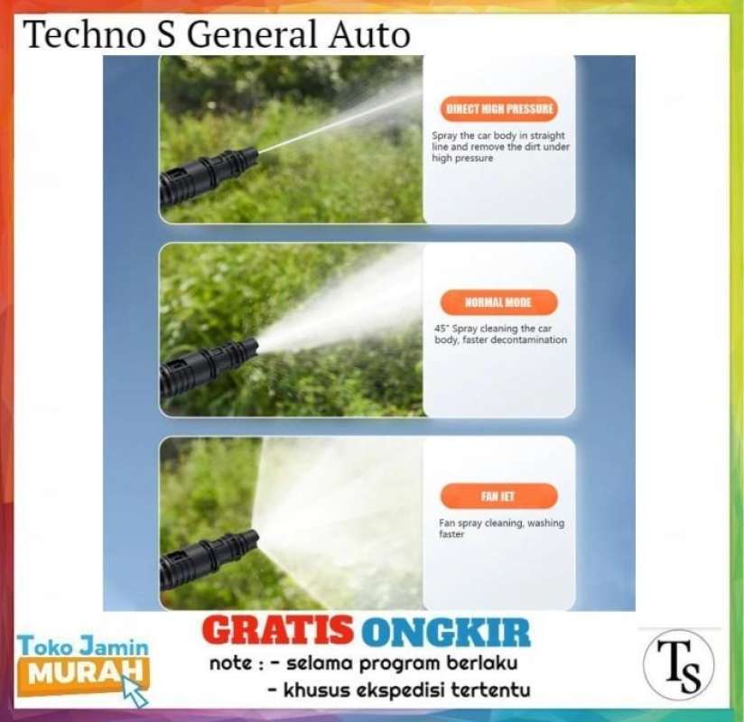 Jual Car Washer Portable Car Water Spray Water Gun 24v 12v Mesin Cuci ...