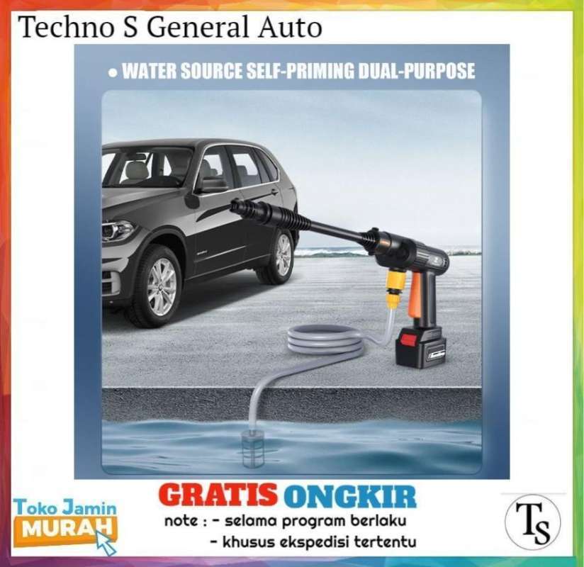 Jual Car Washer Portable Car Water Spray Water Gun 24v 12v Mesin Cuci ...