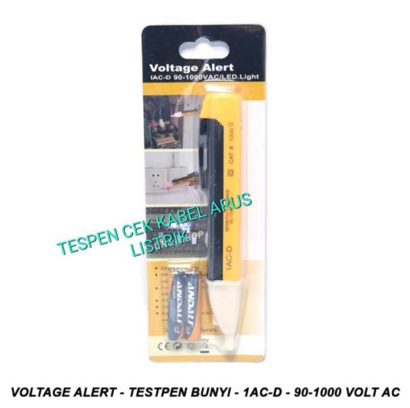 Jual TESPEN ALAT UKUR TEGANGAN KABEL ARUS LISTRIK CEK DAYA AC DC ...