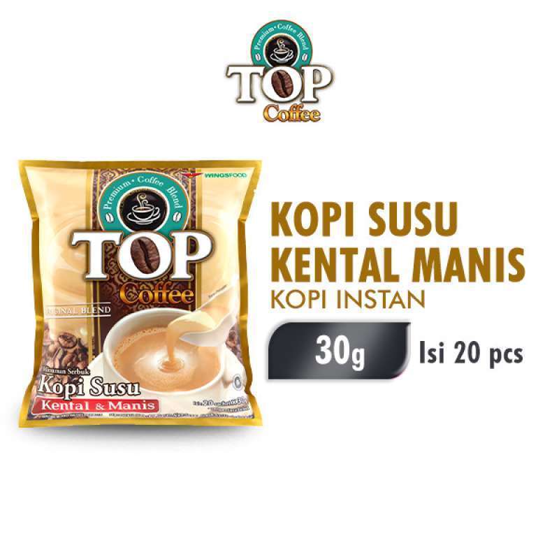 Jual WHS - SMG/JOG/SOLO - Top Coffee Kopi Instan Susu Kental Manis ...