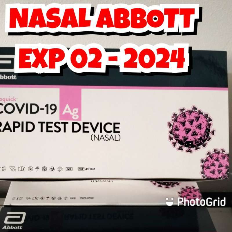Jual Abbott Antigen Bioquick Nasal 1 box isi 25 di Seller Zua3Store ...