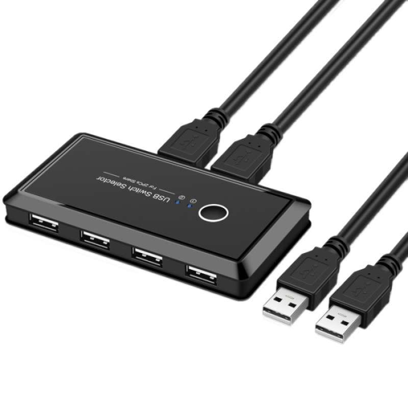 Jual Kotak Switcher Usb 2.0 Dengan 2 Port 4 Perangkat Printer di Seller ...