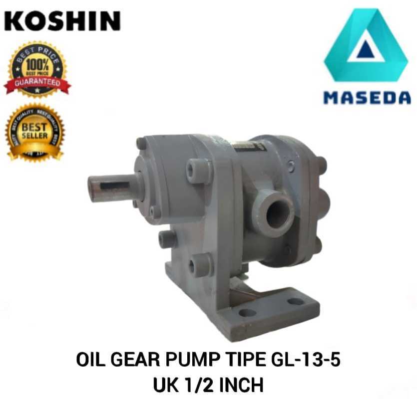 Jual OIL GEAR PUMP TIPE GL-13-5 UK 1/2 INCH MODEL KOSHIN ORIGINAL di ...