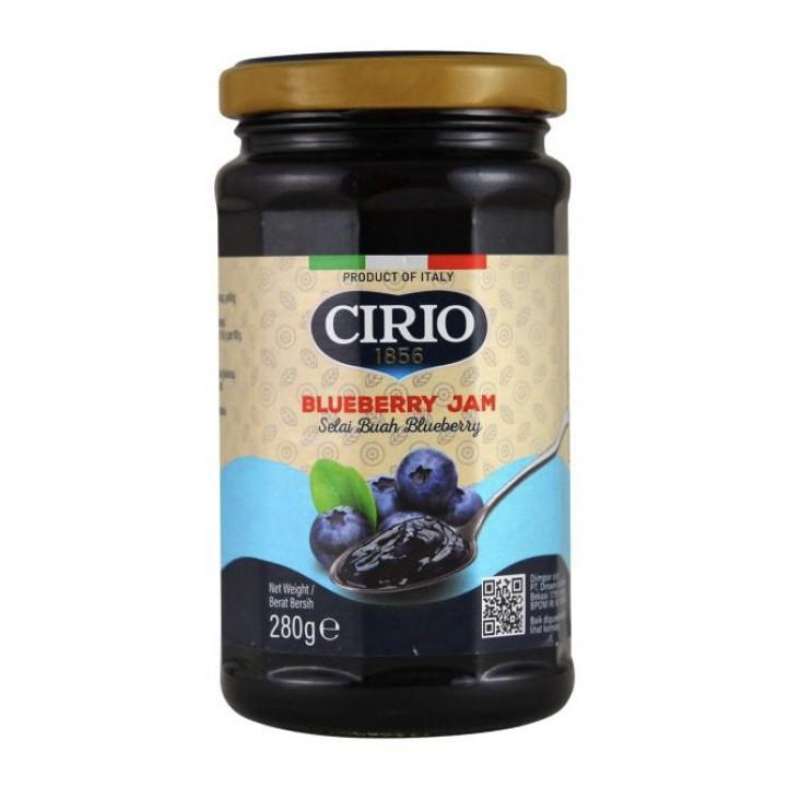 Jual Cirio Strawberry Jam 280gr / Cirio Blueberry / Cirio Mixed Berries ...