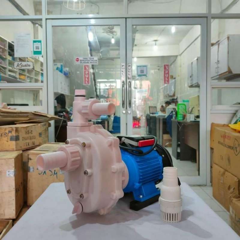 Jual Pompa Kimia Chemical Cairan Asam Asin Centrifugal Pump Fs 32 X 25 - 11 Di Seller Global ...