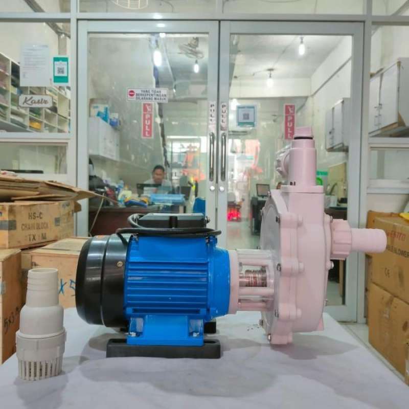 Jual Pompa Kimia Chemical Cairan Asam Asin Centrifugal Pump Fs 32 X 25 - 11 Di Seller Global ...