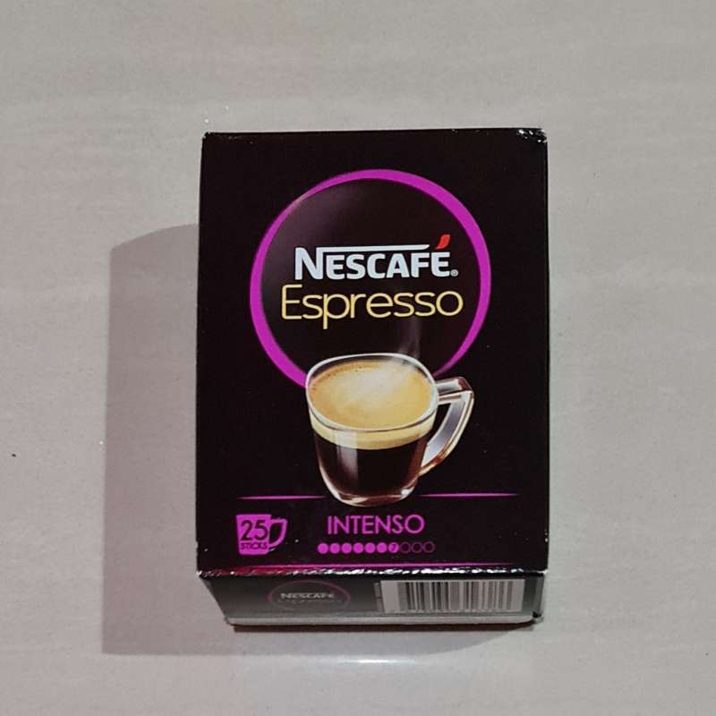 Jual Nescafe Espresso Intenso Instant Coffee 25 x 1.8 Gram di Seller ...