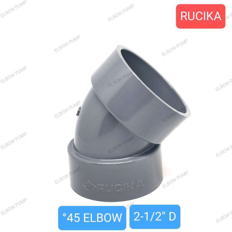Jual RUCIKA °45 ELBOW 2-1/2 D / °45 KENI 2-1/2 D / °45 KNEE 2-1/2 D di Seller ELBOW PUMP - Kab ...