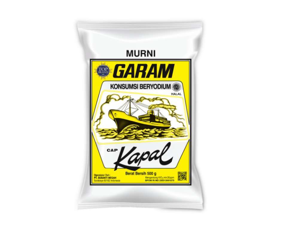Promo Garam Cap Kapal 500gr Diskon 6% di Seller Fortun Mart - Kota ...