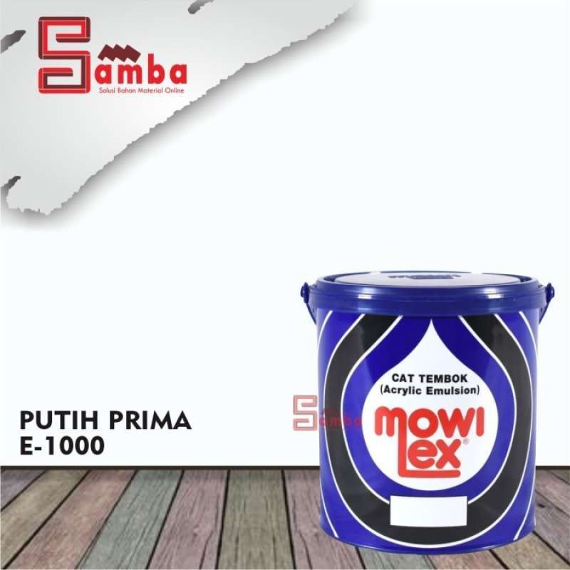 Promo Mowilex Emulsion Vip E-1000 Putih Prima 20 Tinting/ Interior ...