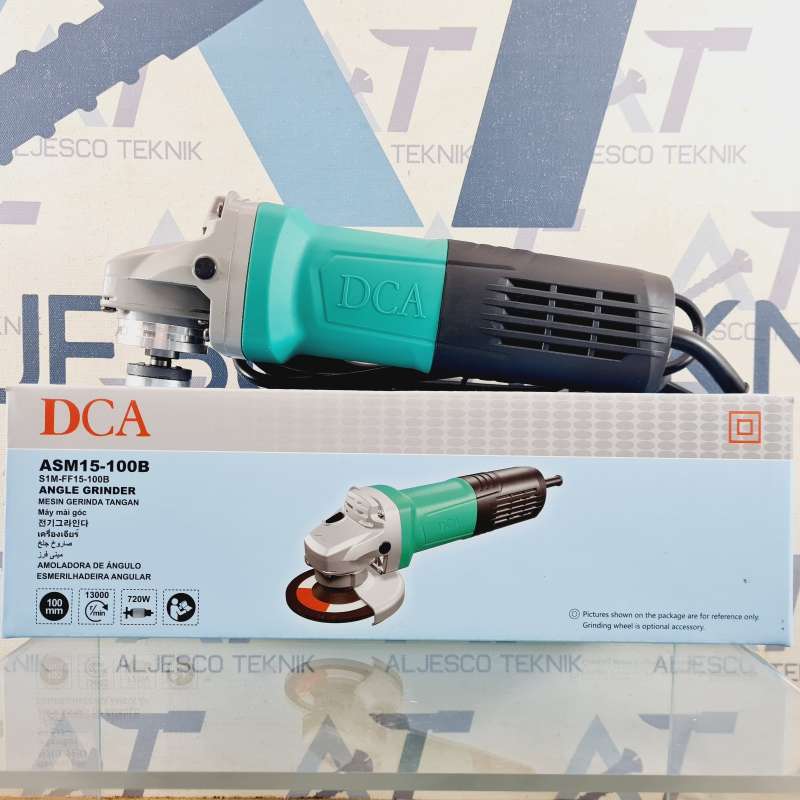 Jual DCA ASM15-100B GERINDA GURINDA TANGAN 4 INCH - ANGLE GRINDER 100MM ...