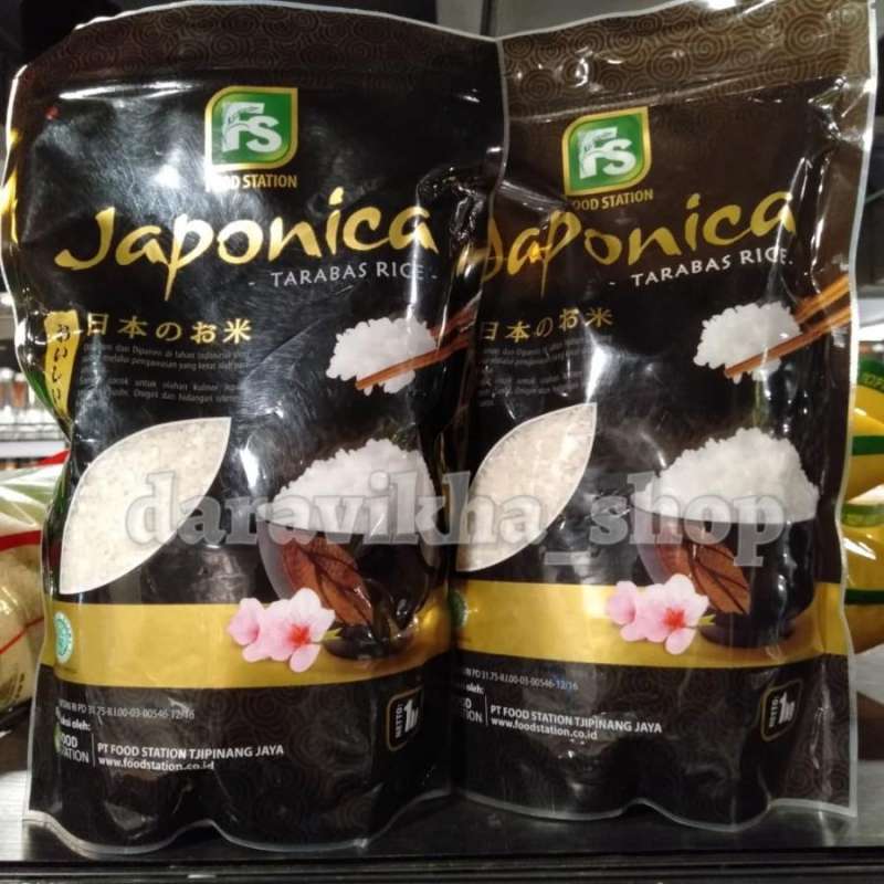 Jual Fs Food Station Japonica Tarabas Rice 1kg / Beras Di Seller ...