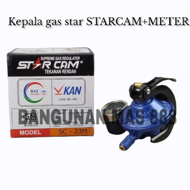 Jual KEPALA GAS STARCAM+METERAN BAGUS -REGULATOR GAS STARCAM REGULATOR ... Jual KEPALA GAS STARCAM+METERAN BAGUS -REGULATOR GAS STARCAM REGULATOR ...