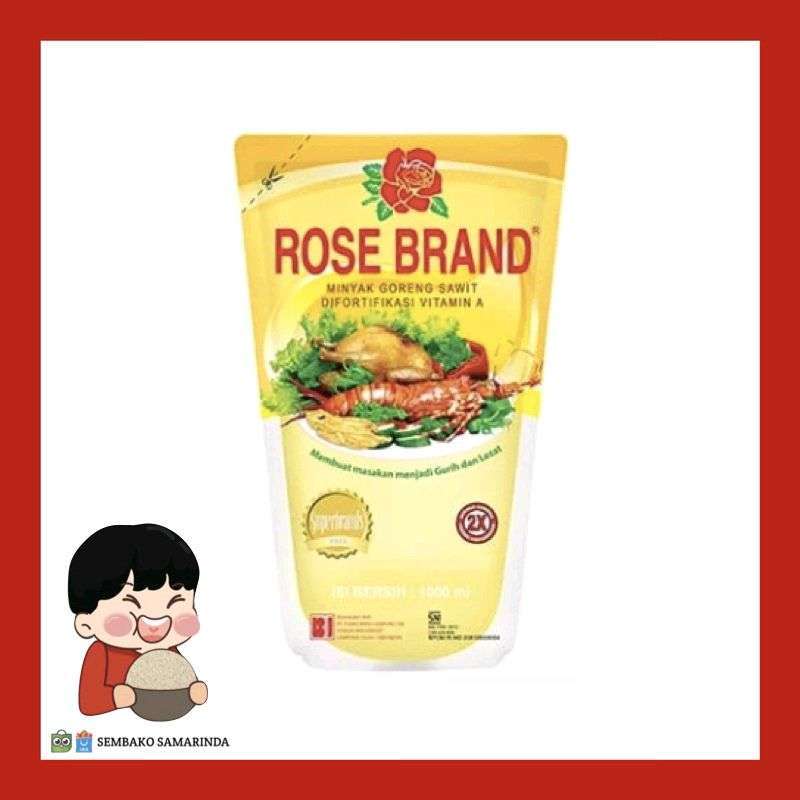 Jual Minyak Goreng 1L 1 liter RoseBrand Rose Brand/Dus ( 12Pouch) di ...