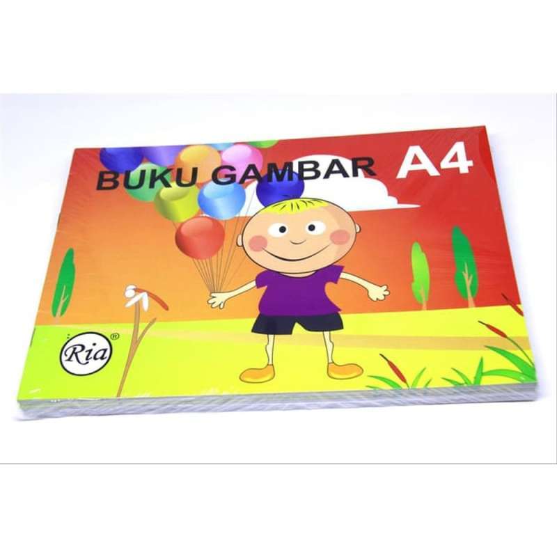 Jual [ PACK ] Buku Gambar / Drawing Book A4 - Ria MURAH di Seller BELI ...