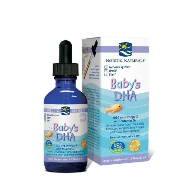Jual Nordic Naturals Baby's Dha Omega 3 With Vitamin D3 Drop 60ml Di ...