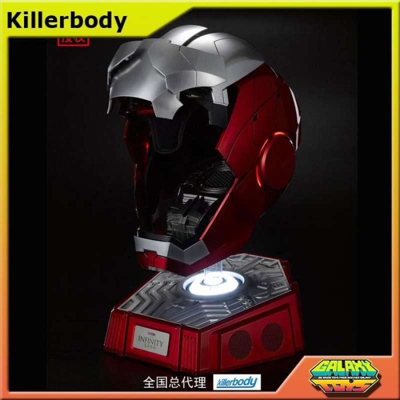 Jual DP-Killerbody 1: 1 Iron Man MK5 Wearable Helmet with Bluetooth ...
