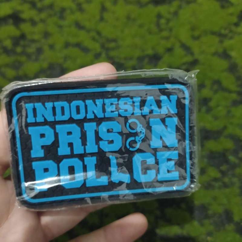 Jual patch rubber Indonesia prison police di Seller Jovana Combat ...