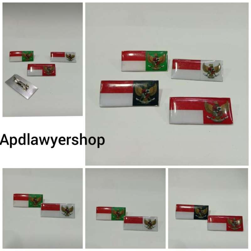 Jual Pin Bendera Merah Putih Pin Bendera Garuda Paskibra Peniti di ...
