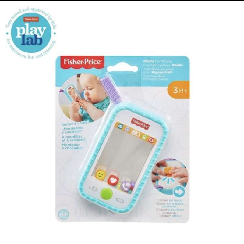 Jual FISHER PRICE SELFIE FUN PHONE ORIGINAL TELEPON HP MAINAN EDUKASI ...