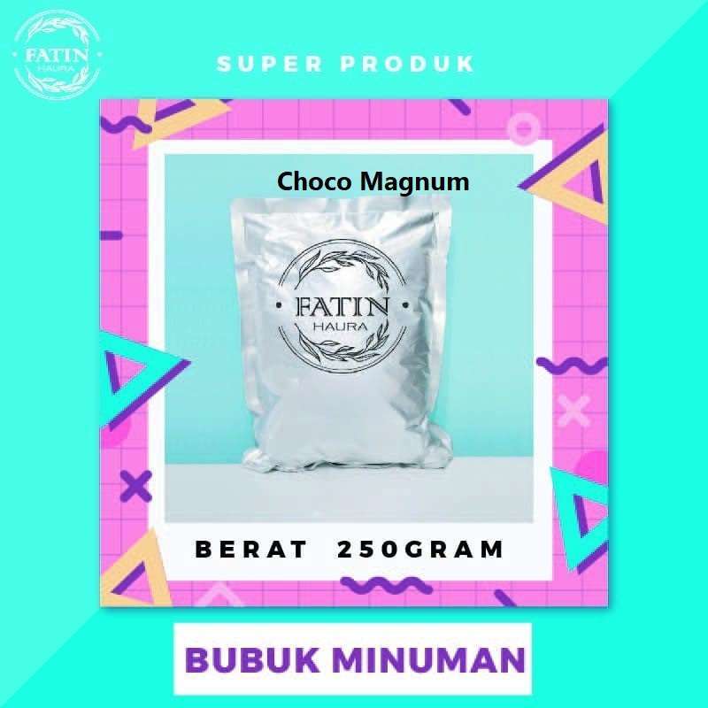 Jual Fatin Haura Bubuk Minuman Rasa Choco magnum 250gm di Seller Fatin ...