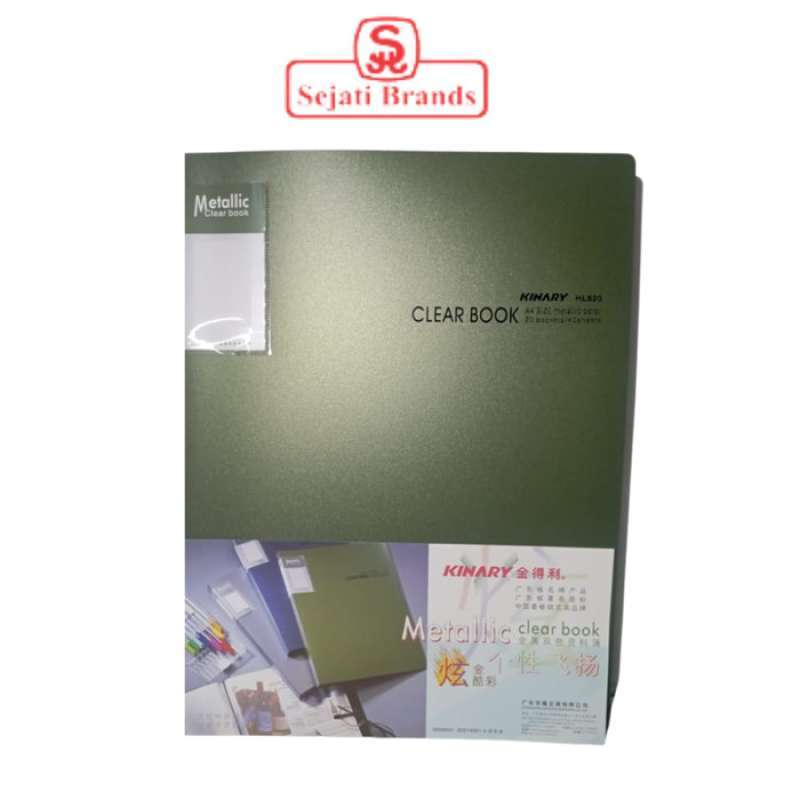 Jual Kinary Map Plastik/clear Holder/dokumen Keeper A4 (hl-820) Di ...