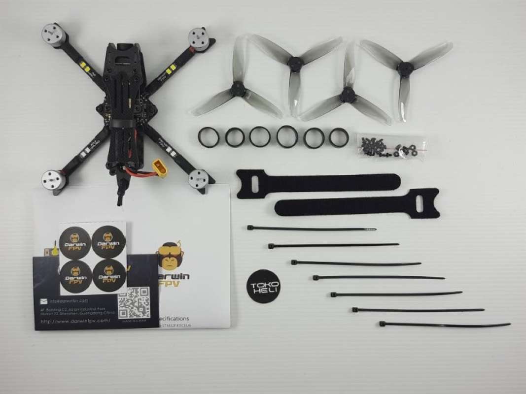 Promo DarwinFPV Baby Ape 3 142mm 3 F4 OSD 15A AIO 200mW PNP BNF No RX Drone Diskon 5% di Seller ...