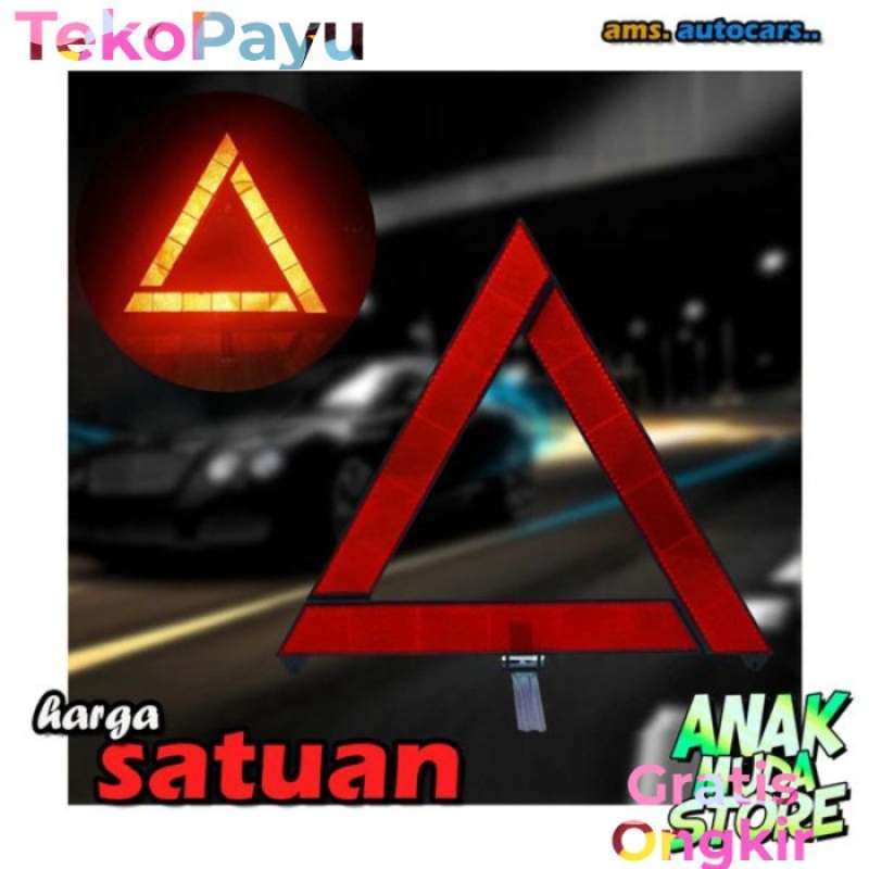 Jual Tkpy Segitiga Parkir Parking Emergency Pengaman Mobil Rambu Tanda ...