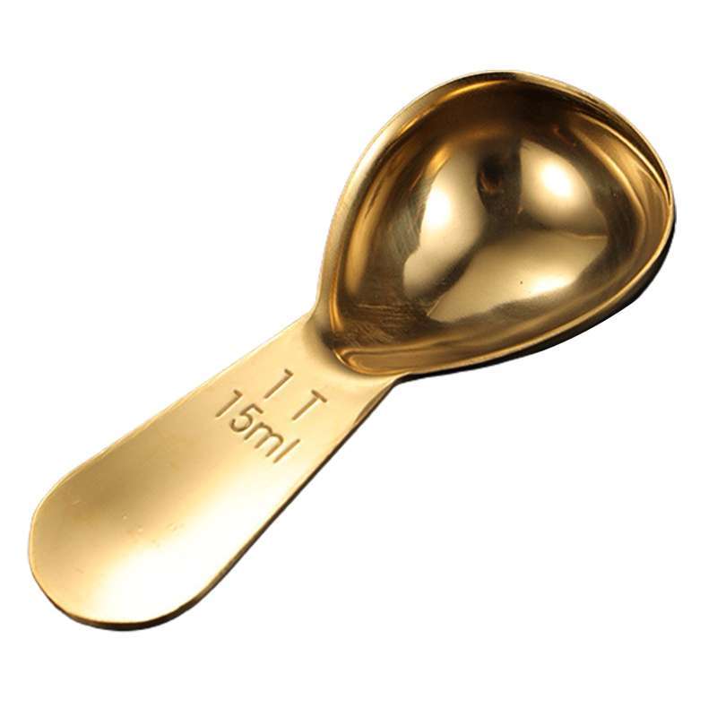 Jual Measuring Spoon Lustrous Food Grade Ergonomic Easy Clean Measuring ...