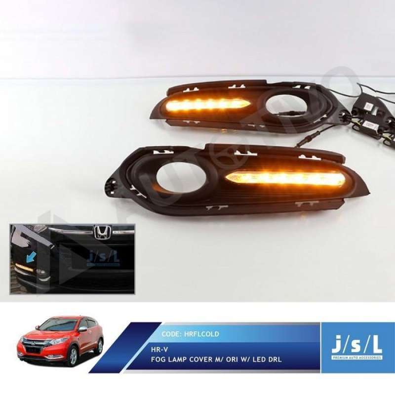 Jual LED DRL Model Original Fog Lamp Cover DRL Honda HRV JSL di Seller ... Jual LED DRL Model Original Fog Lamp Cover DRL Honda HRV JSL di Seller ...