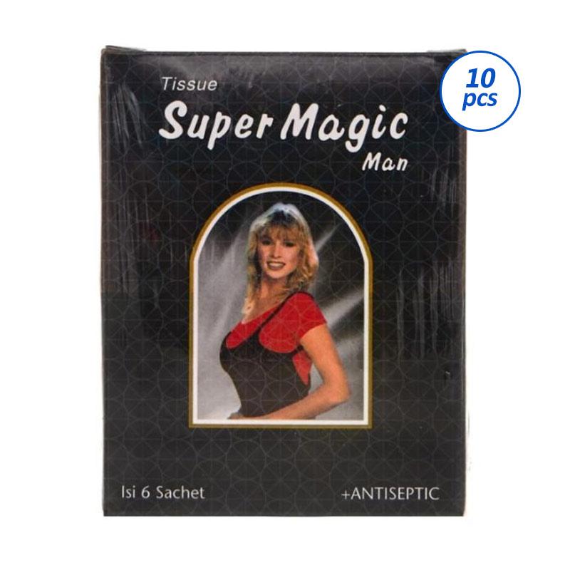 Jual Super Magic Man Tissue [6 Sachet/ 10 pcs] di Seller OTC Online ...