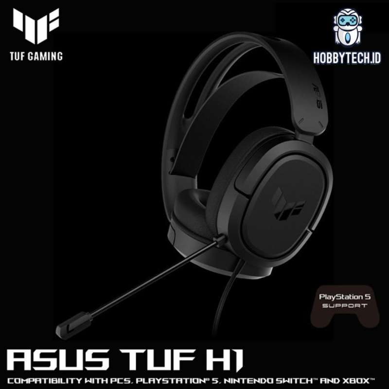Jual ASUS TUF Gaming H1 Gaming Headset 7.1 Surround Sound With Deep ...