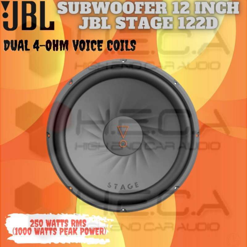 Jual JBL Stage 122D Subwoofer 12 Pasif Double Coil Mobil Bass Sub 12 ...