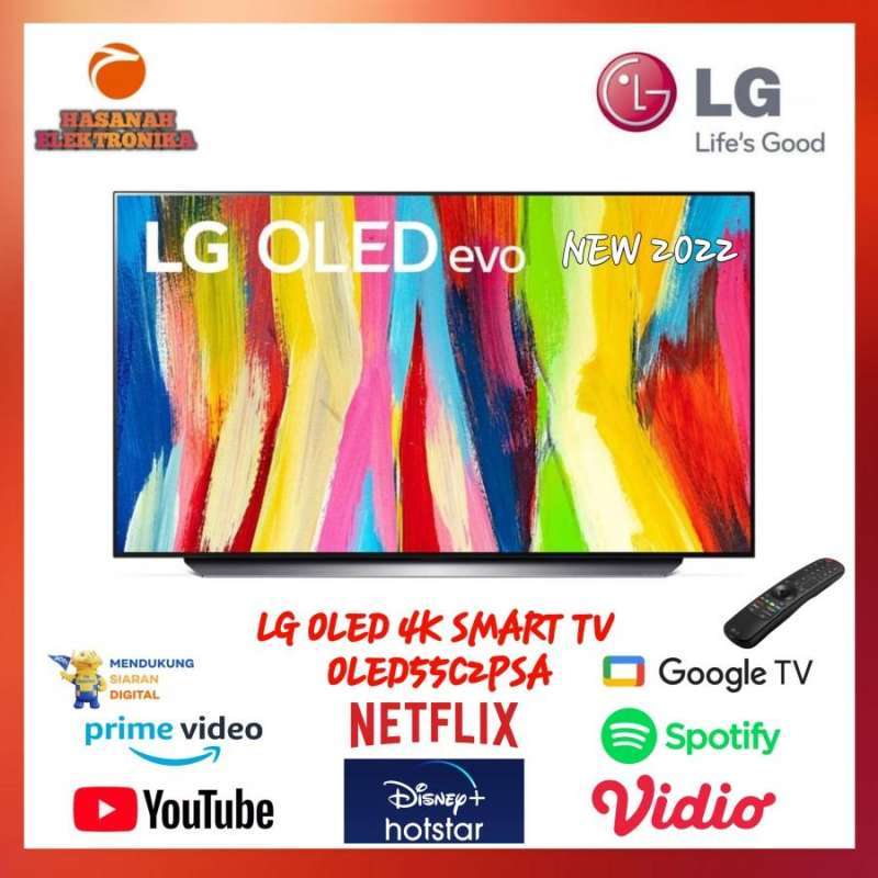 Jual LG OLED 4K OLED55C2 55 INCH NEW 2022 SMART TV WEB OS di Seller ...