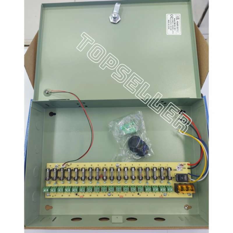 Promo Box Power Suplai Cctv/Rumah Power Suplai Cctv - Buat 20A 12Volt ...