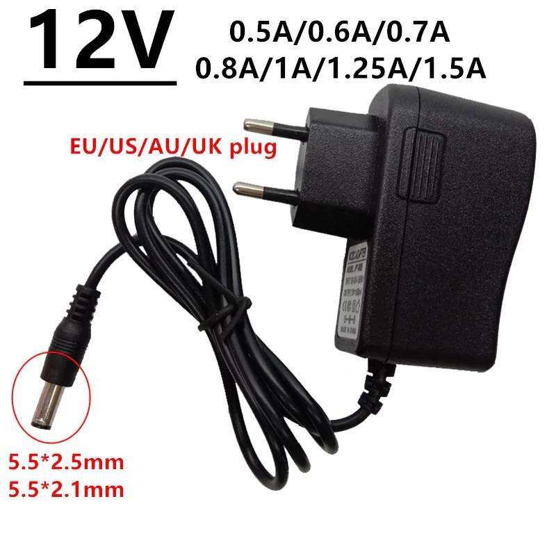 Jual Adaptor Power supply 12v 1A bisa untuk CCTV, Mickotik, Modem ...