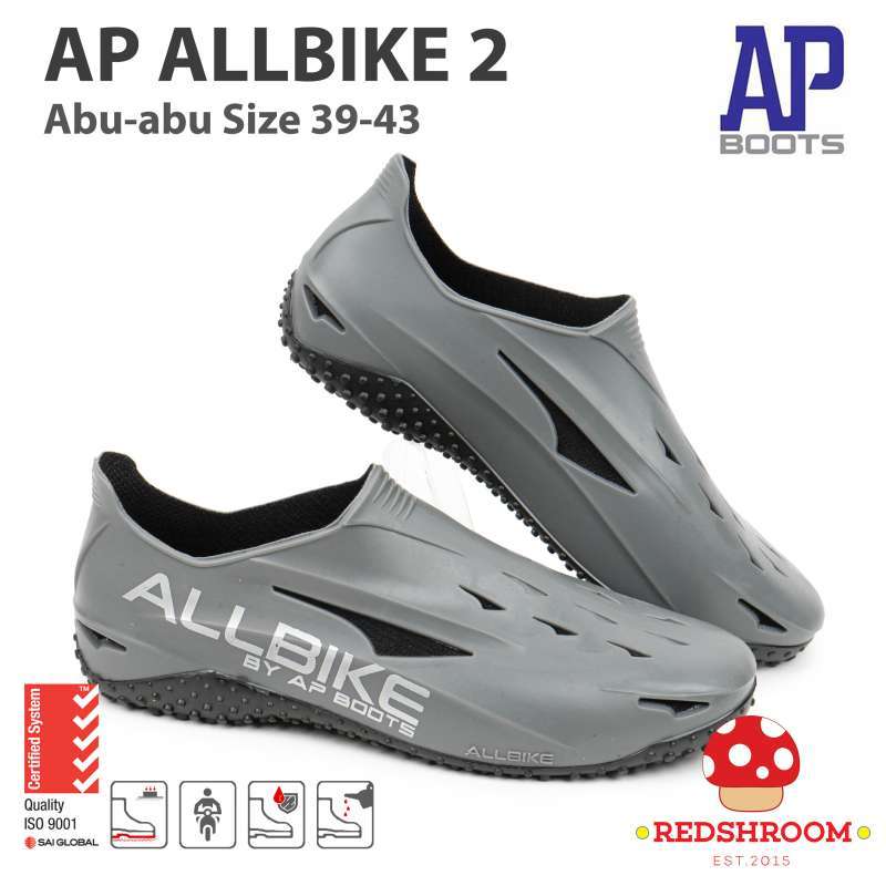 Jual Sepatu Bikers AP BOOTS AP ALLBIKE 2 ABU SEPEDA FASHION SEHARI-HARI ...