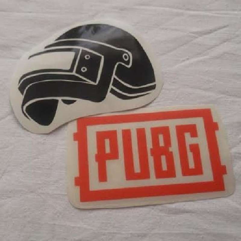 Jual Sticker Mobil Games PUBG dan Helm Small Size di Seller ...