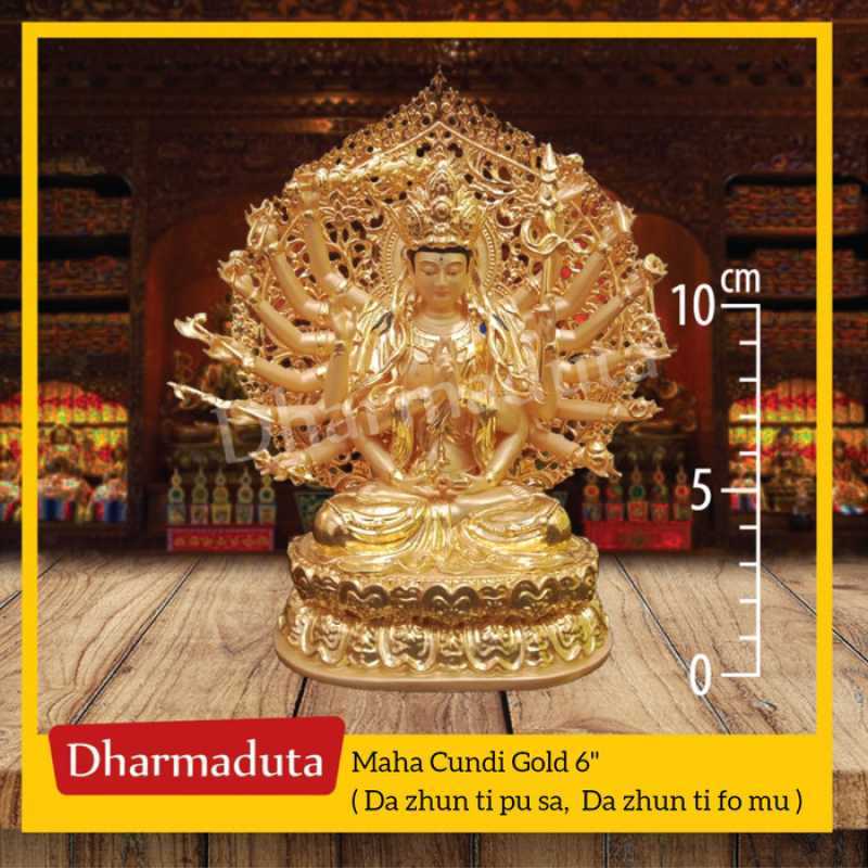 Promo Maha Cundi Gold 6In - Patung Rupang Arca Buddha Diskon 12% di ...