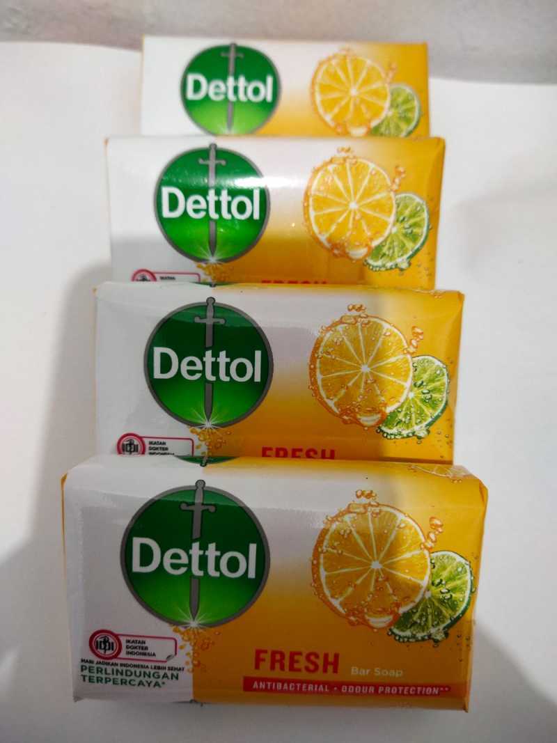 Jual DETTOL Fresh Sabun Mandi Batang / Bar Soap 60 Gram di Seller Torus ...
