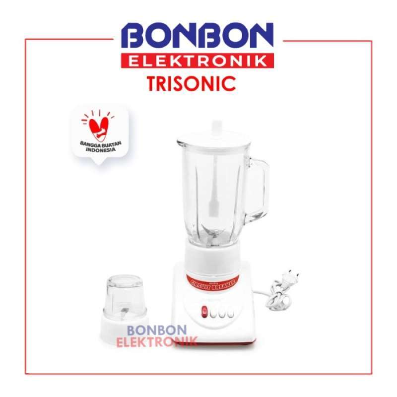 Promo Trisonic Blender MX-T2GN Blender 3 in 1 / MXT2GN Blender kaca ...