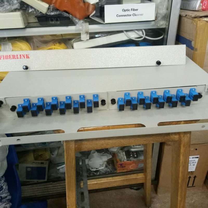 Jual OTB RACKMOUNT 24 CORE SC LENGKAP ADAPTER di Seller Lds jaya ...