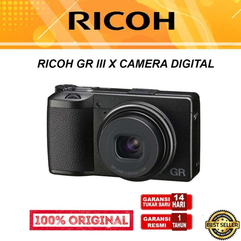 Promo RICOH GR III X POCKET CAMERA DIGITAL ORIGINAL - GRIII X - GR IIIX ...