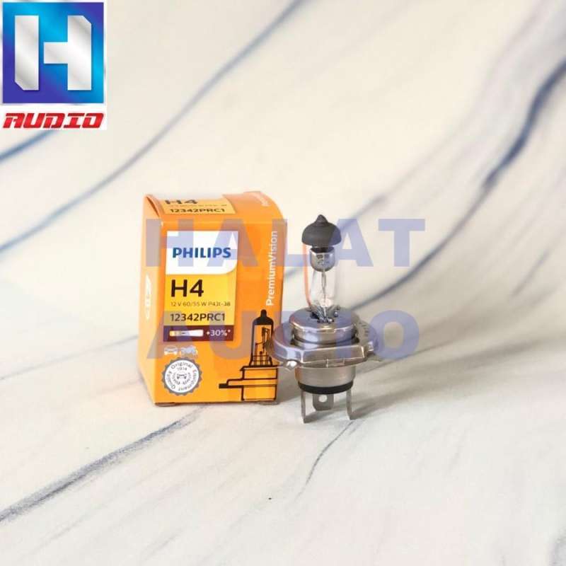 Jual Bola Lampu Halogen Standard Original Philips H4 60/55w Di Seller ...