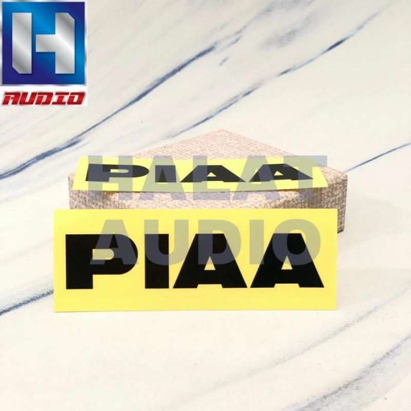 Jual Stiker / Sticker Original PIAA Motorsport Japan Jepang Black ...