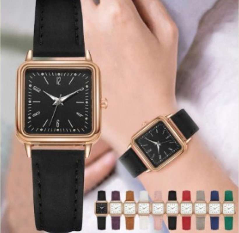 Jual Jam Tangan Wanita Model Persegi Original & Branded - Harga Diskon ...