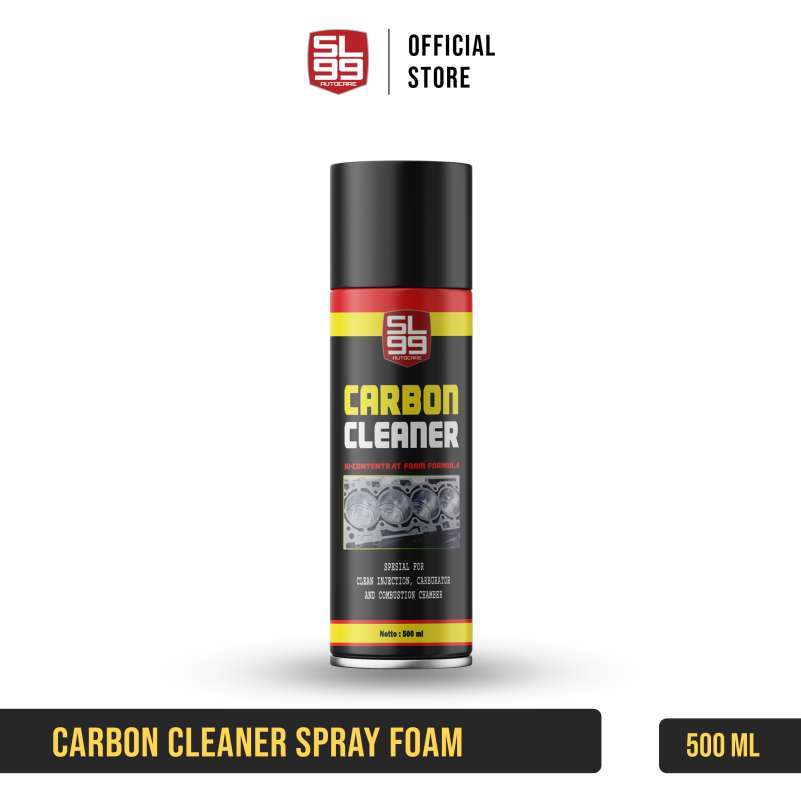 Promo SL99 Carbon Cleaner Spray 500ml Foam Pembersih Ruang Bakar Diskon ...